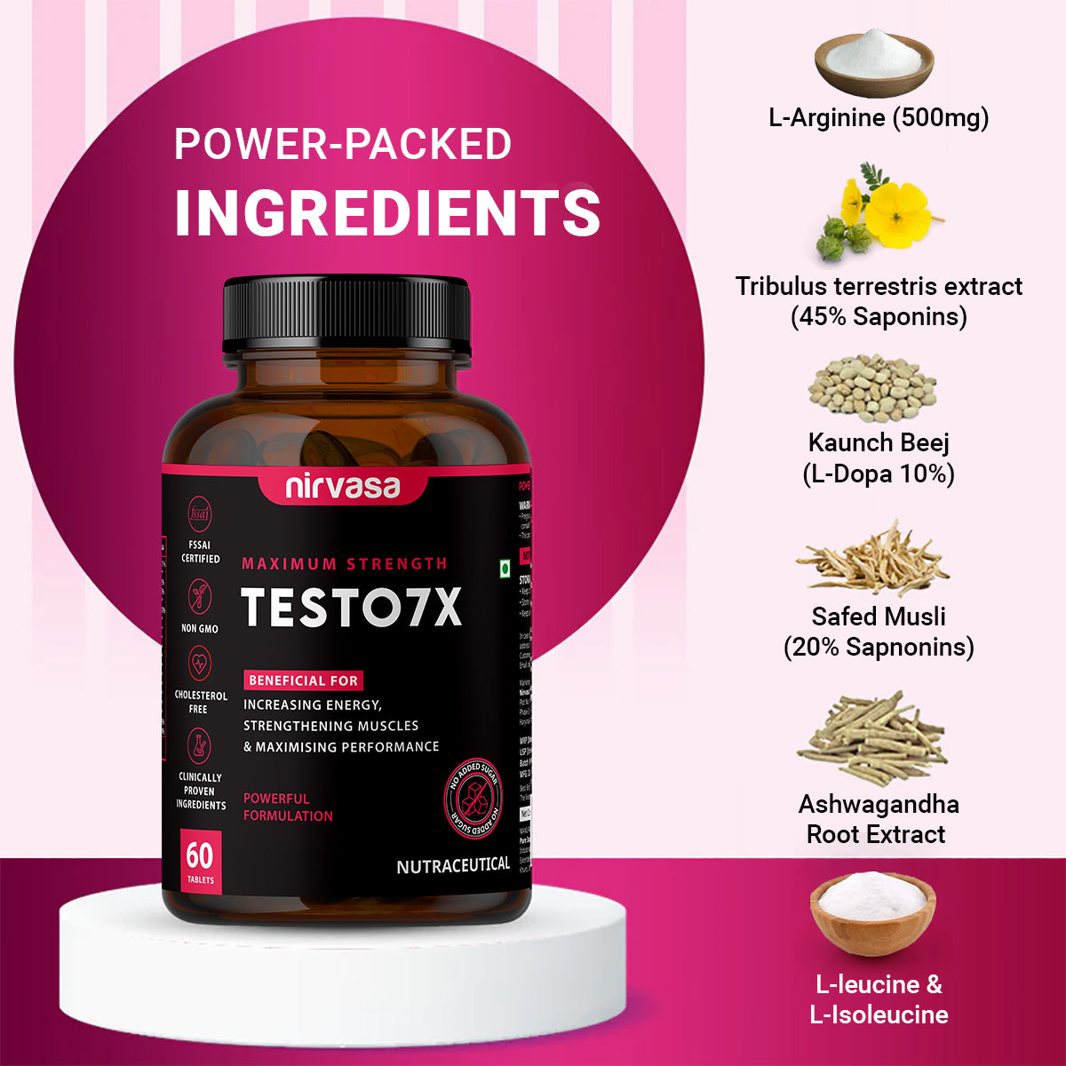 Buy Testo 7x Tablet Online at Best Price in India | Testo Booster ...
