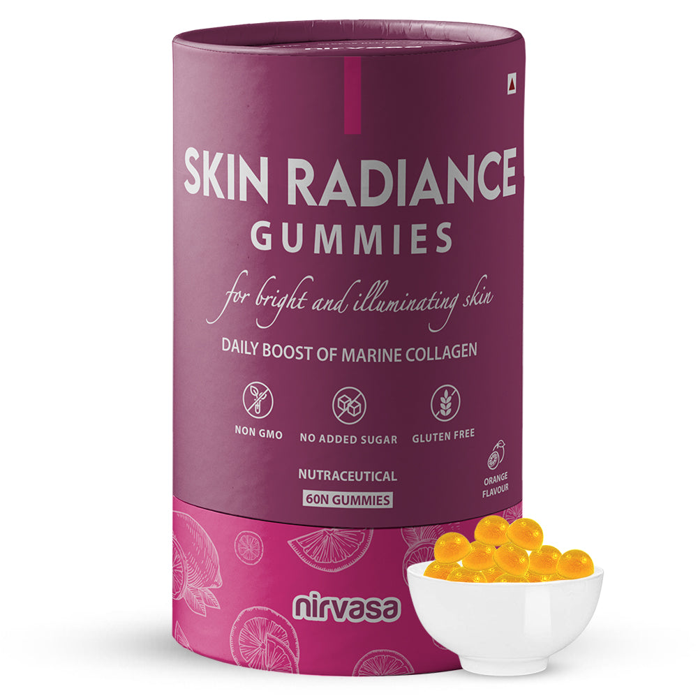 Buy Skin Radiance Gummies Online at Best Price In India – NIRVASA