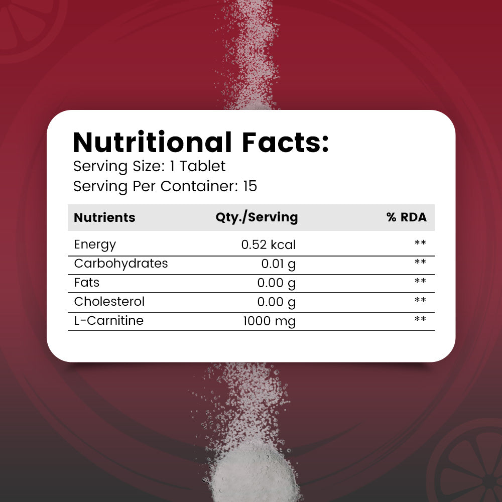 Buy L-Carnitine Effervescent Tablets Online at Best Price In India ...